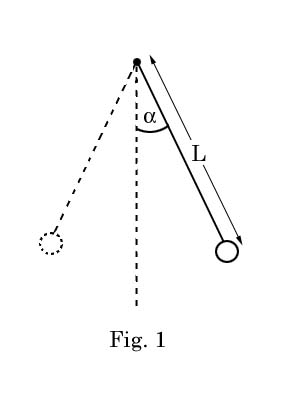 Variable g Pendulum